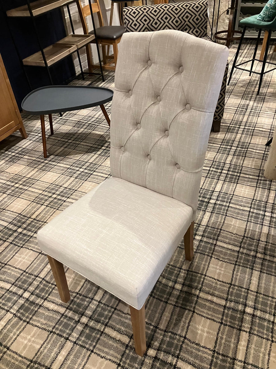 Chelsea Chair - Beige - Ex Display – The Home Company Skipton