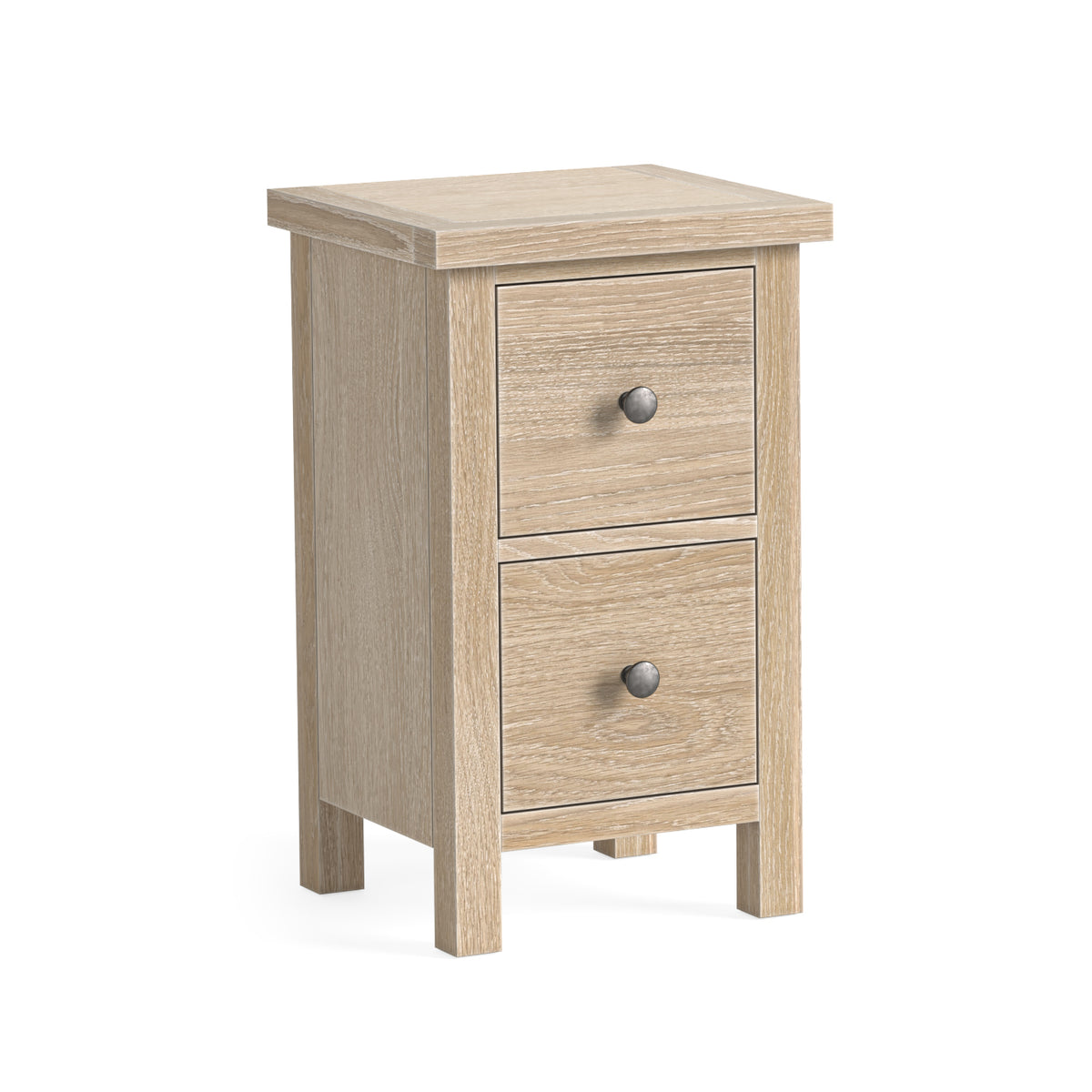 Modern Country Narrow Bedside - Oak – The Home Company Skipton