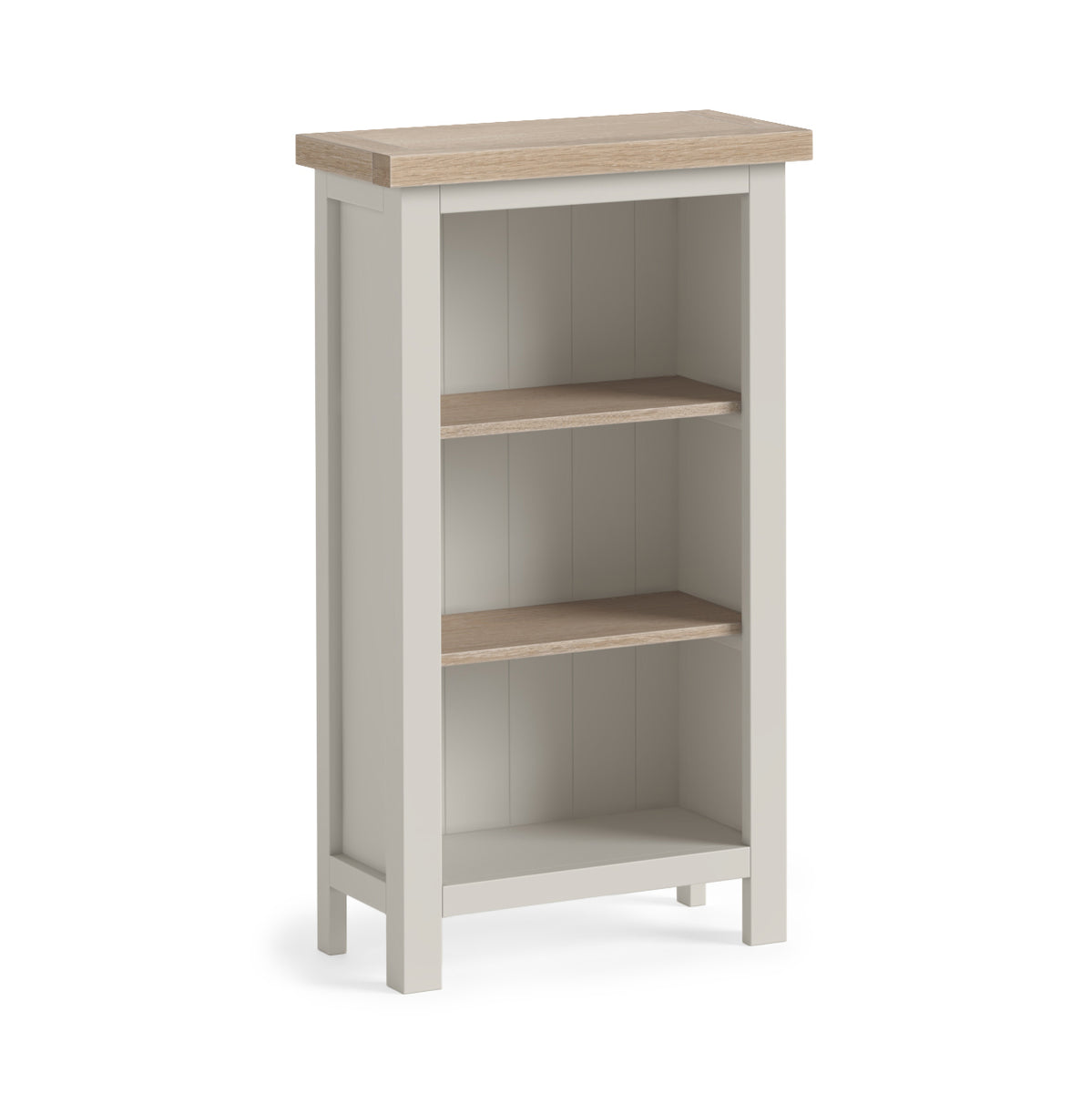 Modern Country Mini Bookcase - Stone Grey – The Home Company Skipton