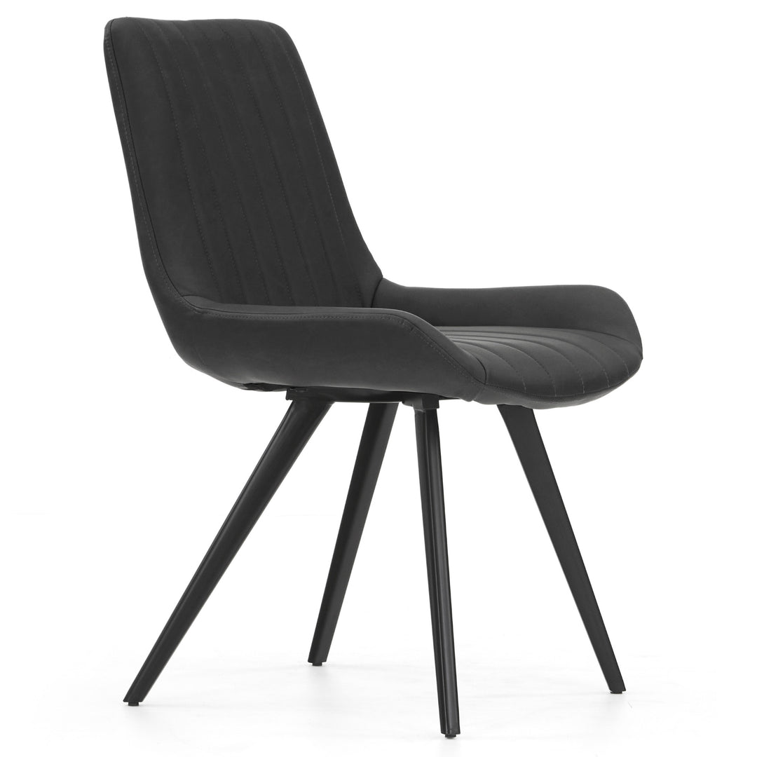 George Chair - Charcoal – The Home Company Skipton