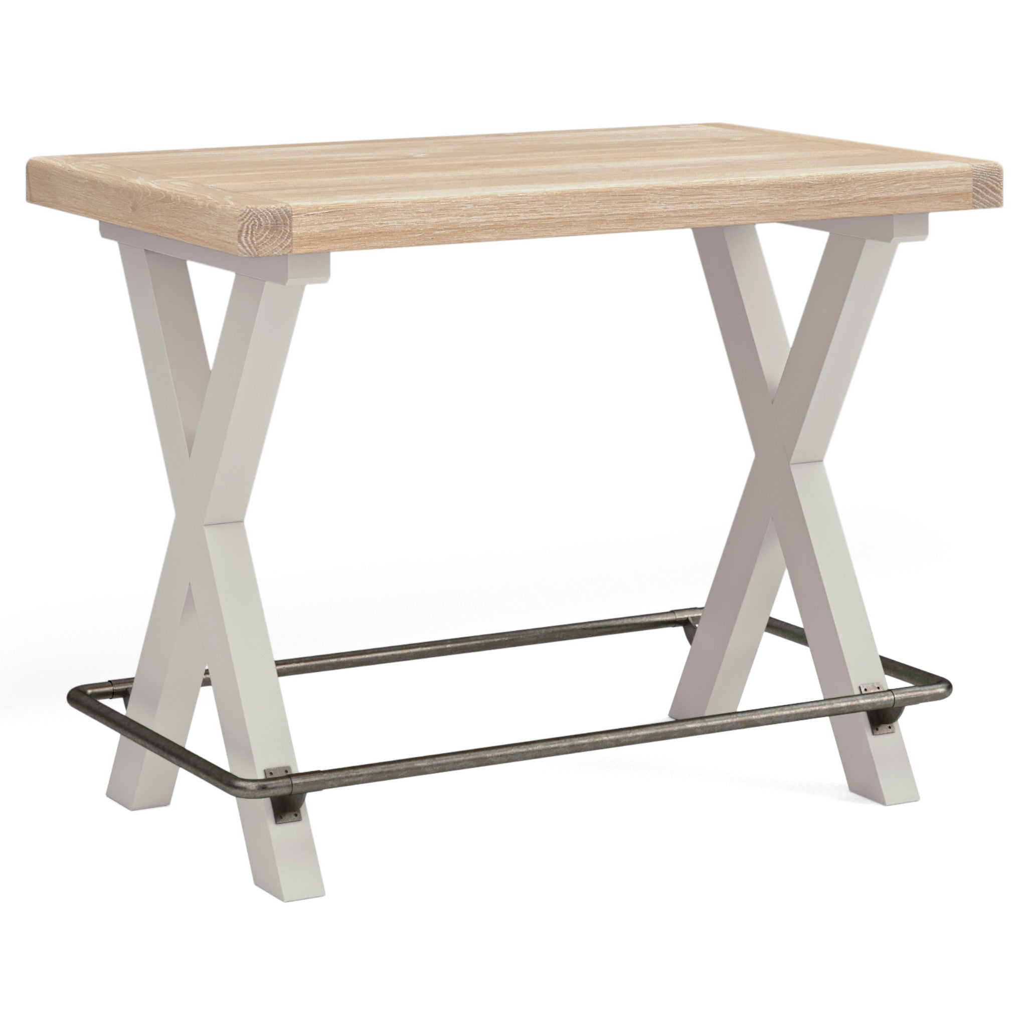 Salcombe Bar Table - Grey – The Home Company Skipton
