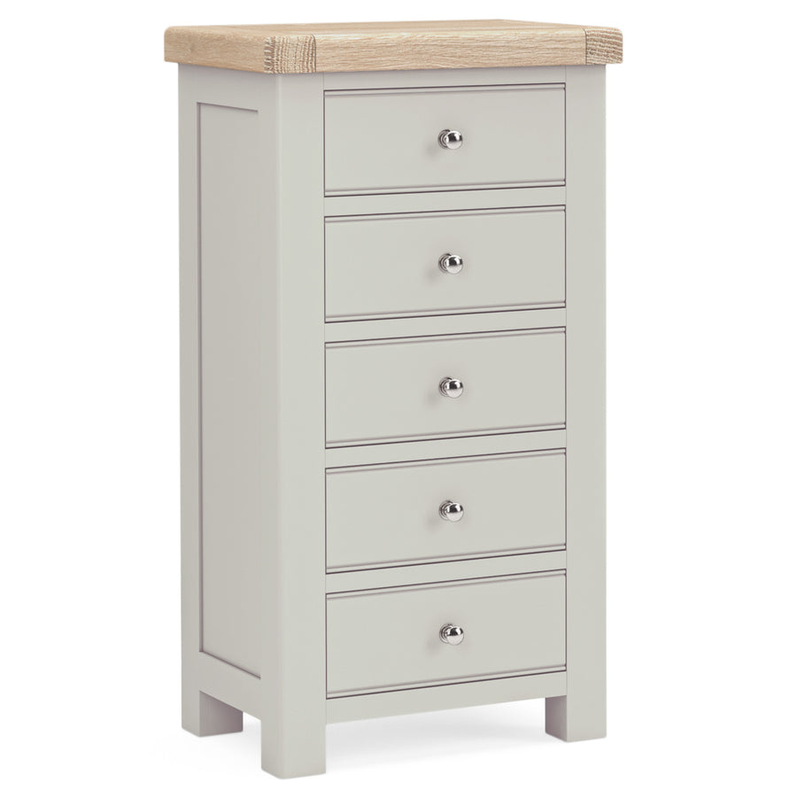 Salcombe Tall Boy - Grey – The Home Company Skipton