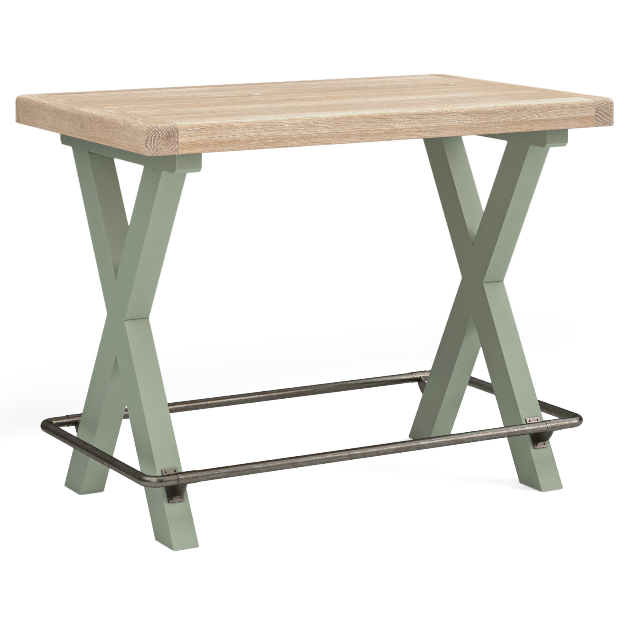 Salcombe Bar Table - Sage – The Home Company Skipton