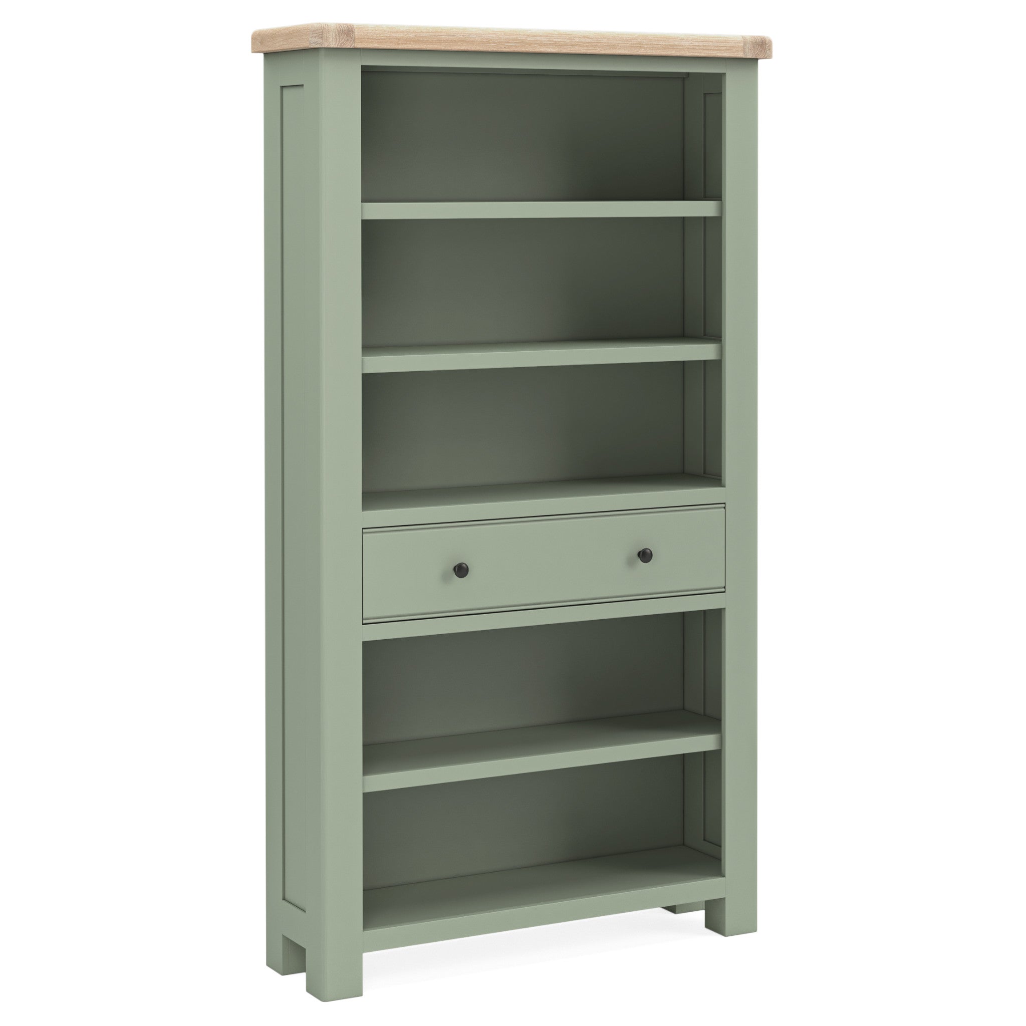Salcombe Large Bookcase - Sage – The Home Company Skipton