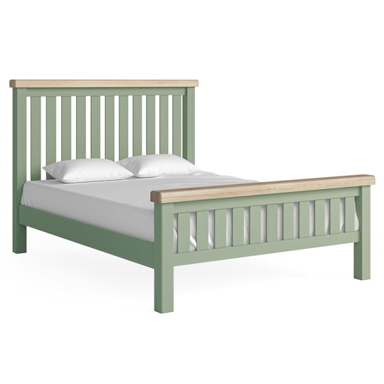 Salcombe 5' Slatted Bed - Sage – The Home Company Skipton