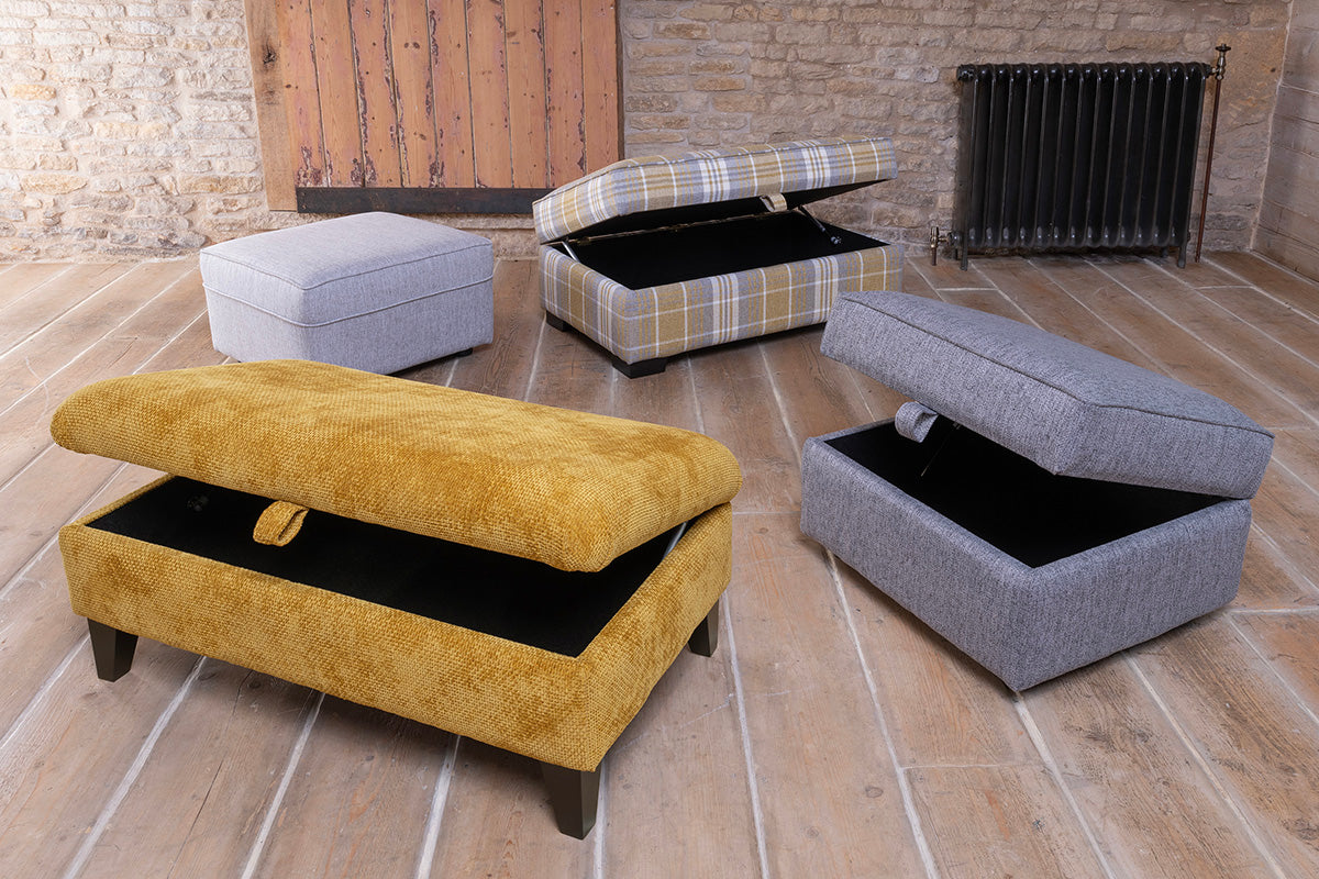 Poppy Legged Ottoman – The Home Company Skipton